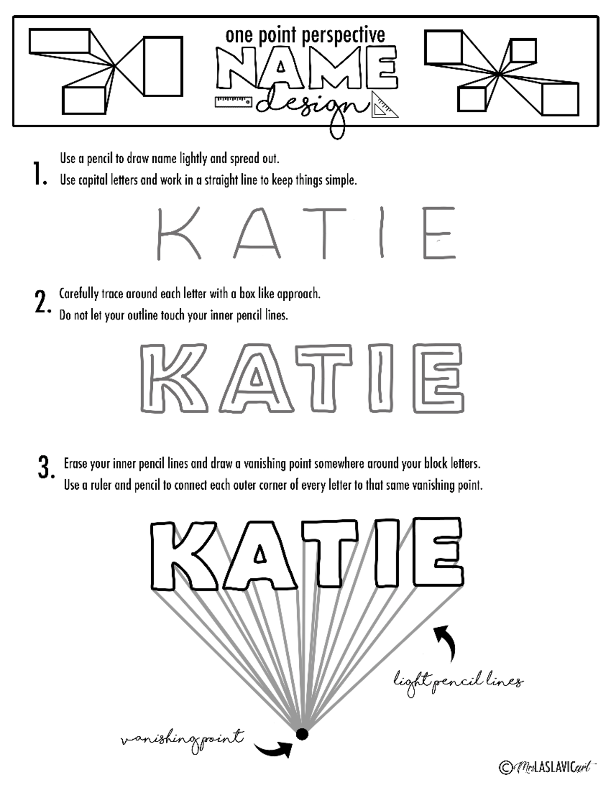 One Point Perspective Name Design Di - Design Technology - Studocu