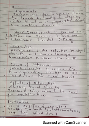 DC Chapter 8 - Data Communication OLd Question Answer - e Page Flow ...