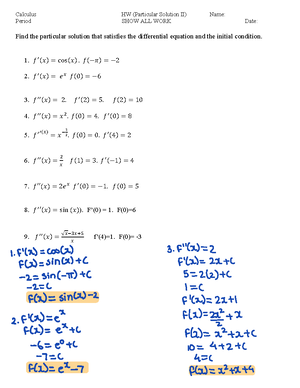 Note (Optimization ) copy - Calculus Note (Optimization ) Name: Period ...