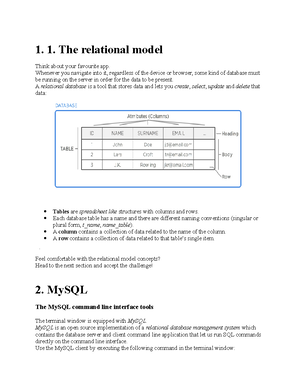 DAD 220 Codio Week Four Assignment - 1. Recap 1. Recap In the previous ...