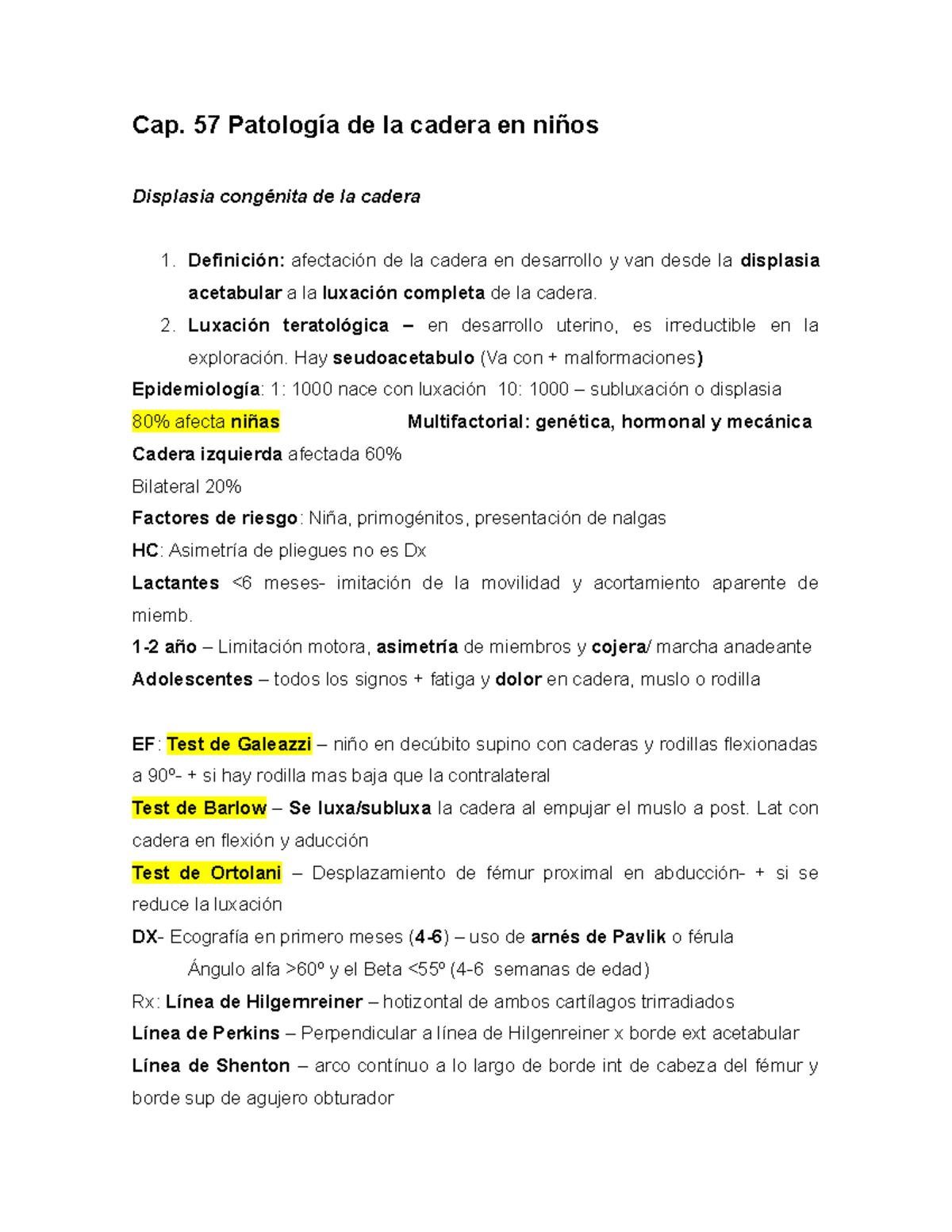 Capitulo 57 - Resumen AAOS Musculoskeletal Coding Guide 2017 - Cap. 57 ...