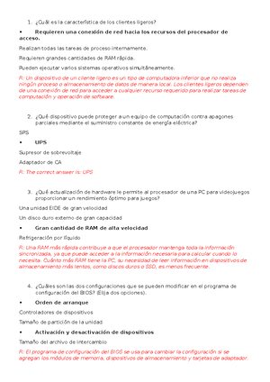 Prueba del módulo 1 de Cisco - Consulte la ilustración. ¿Qué tipo de ...