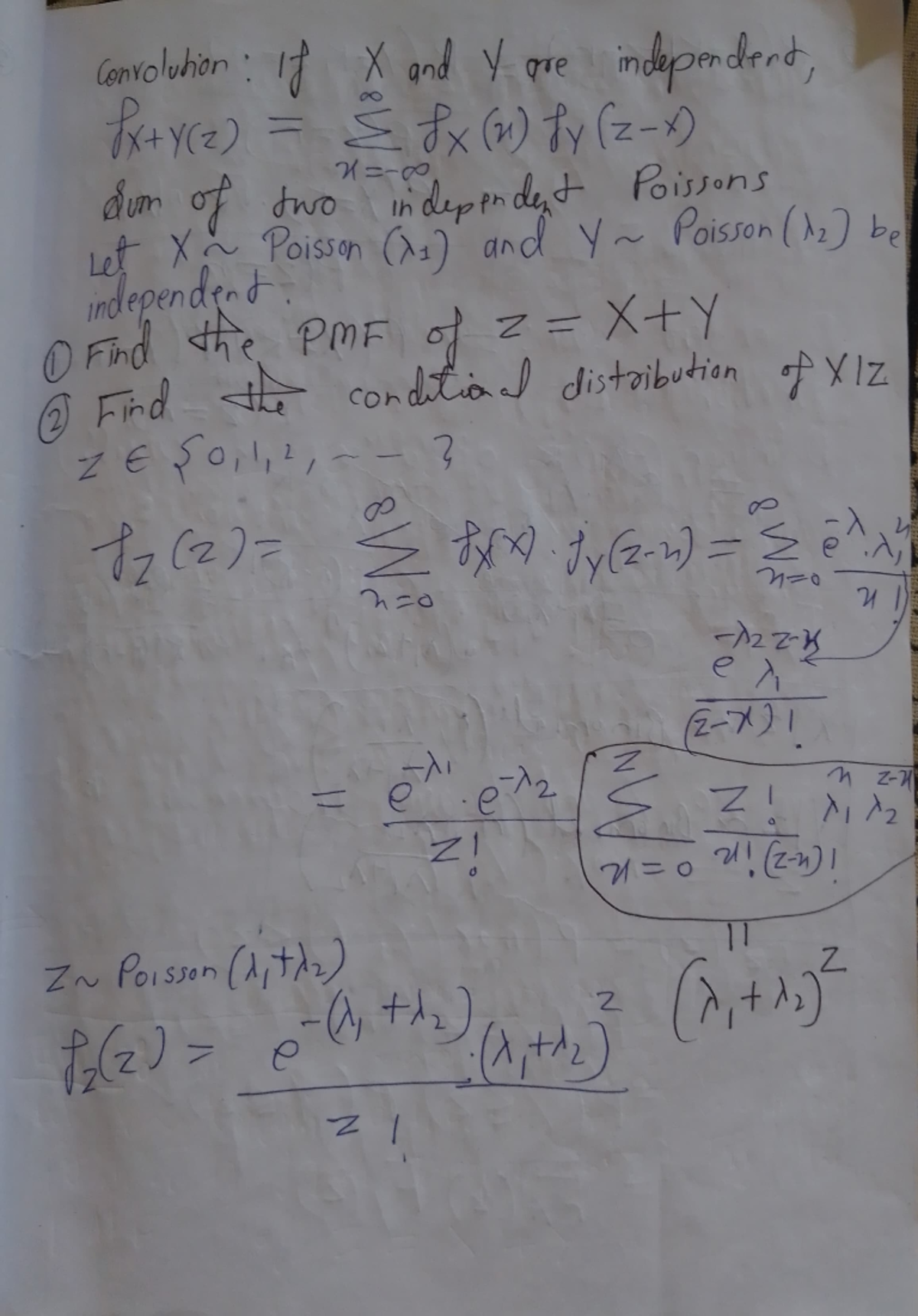 Minimum Of Two Random Variable Matheamtics Studocu