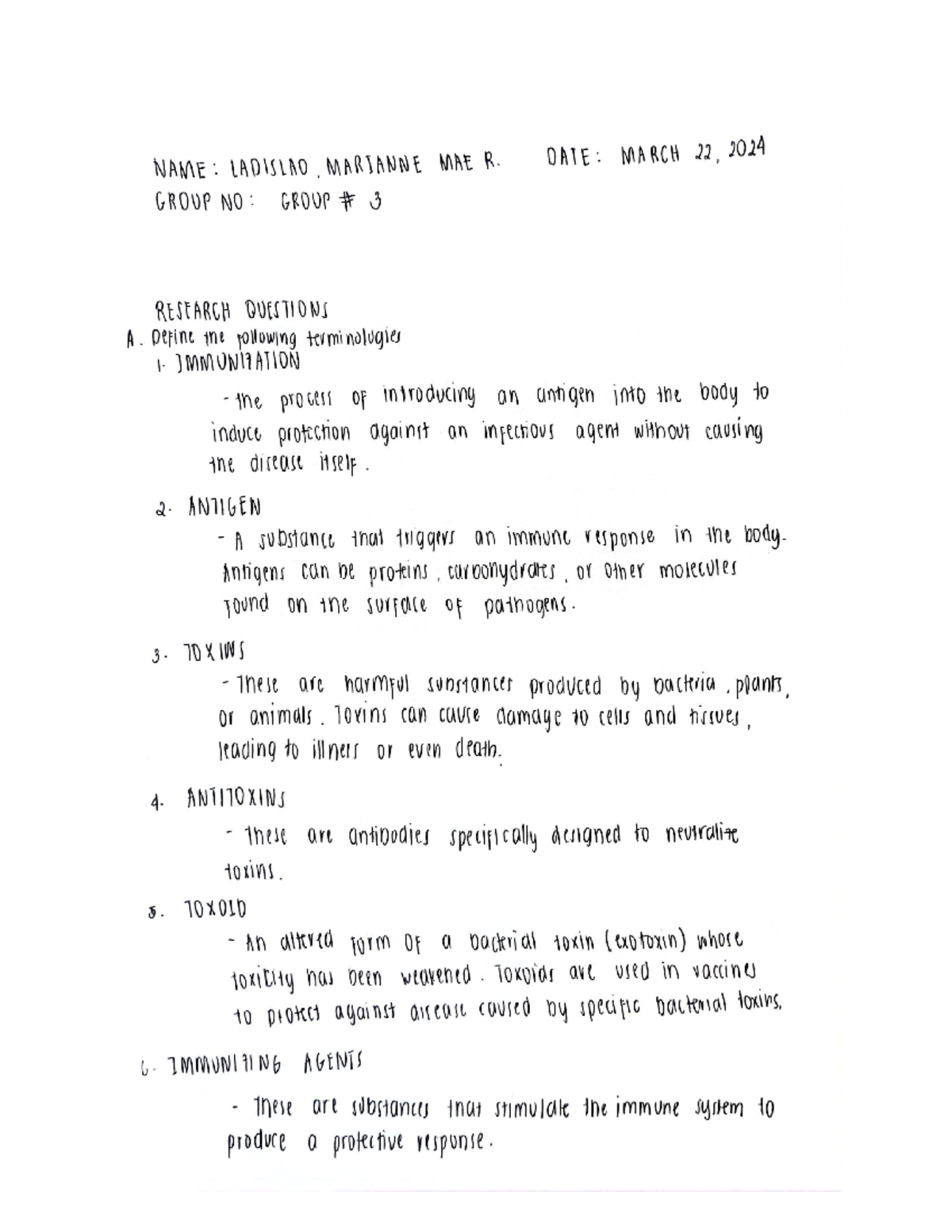 Activity # 8 - nursing - Studocu