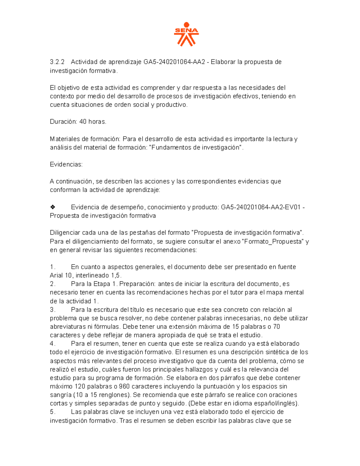 Evidencian 12nn Propuestandeninvestigacinnnnformativan 8663efa38e56d3c - 3.2 Actividad de - Studocu