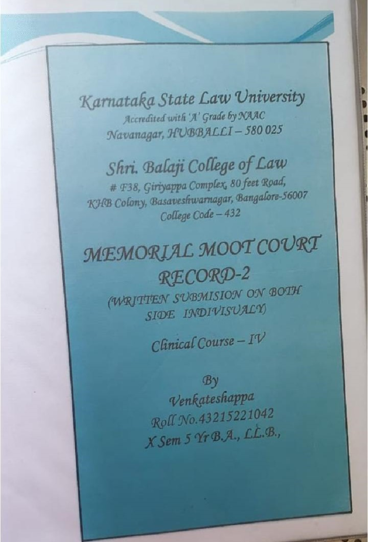 Moot Court 2 - Problem 2 - Moot court - Studocu
