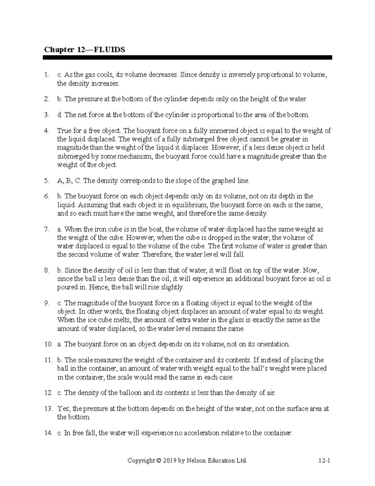 Ch12 ISM Hawkes 2e - Answer key - Copyright © 2019 by Nelson Education ...
