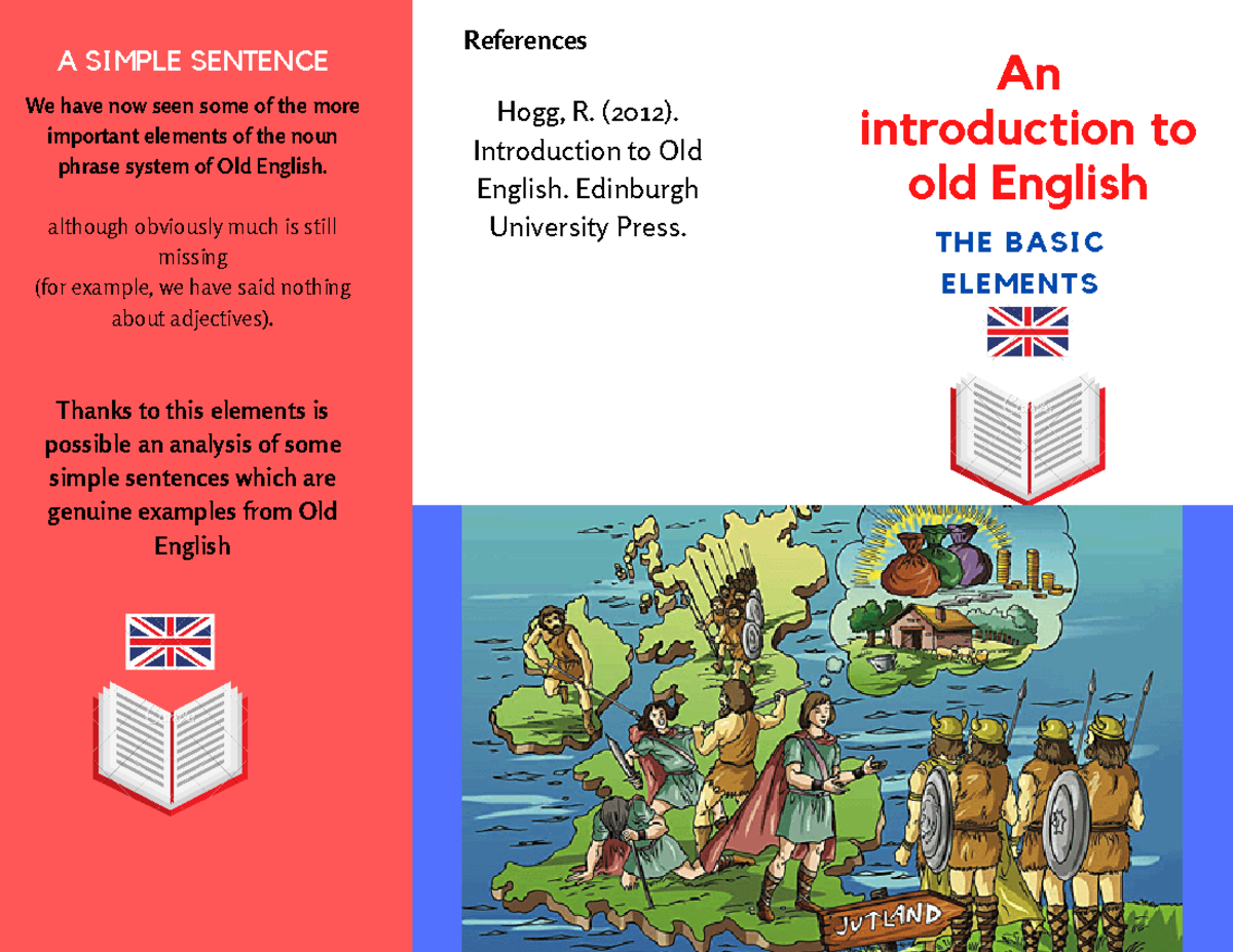 An introduction to old English the basic elements brouchure with ...