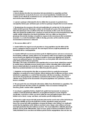 Chapter 5 Final - Elements of Ecology - CHAPTER 5 FINAL Natural ...