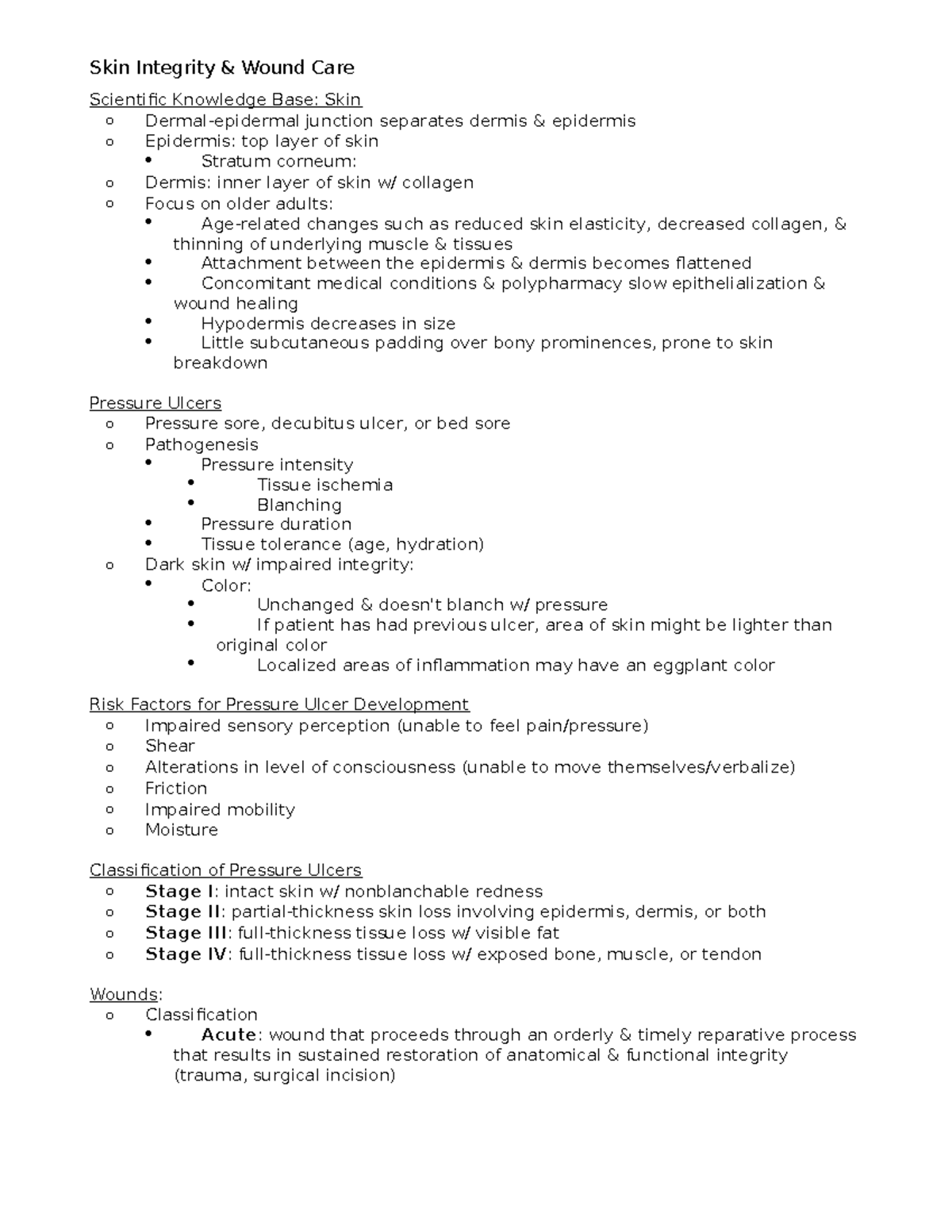 Skin Integrity & Wound Care - Skin Integrity & Wound Care Scientific ...