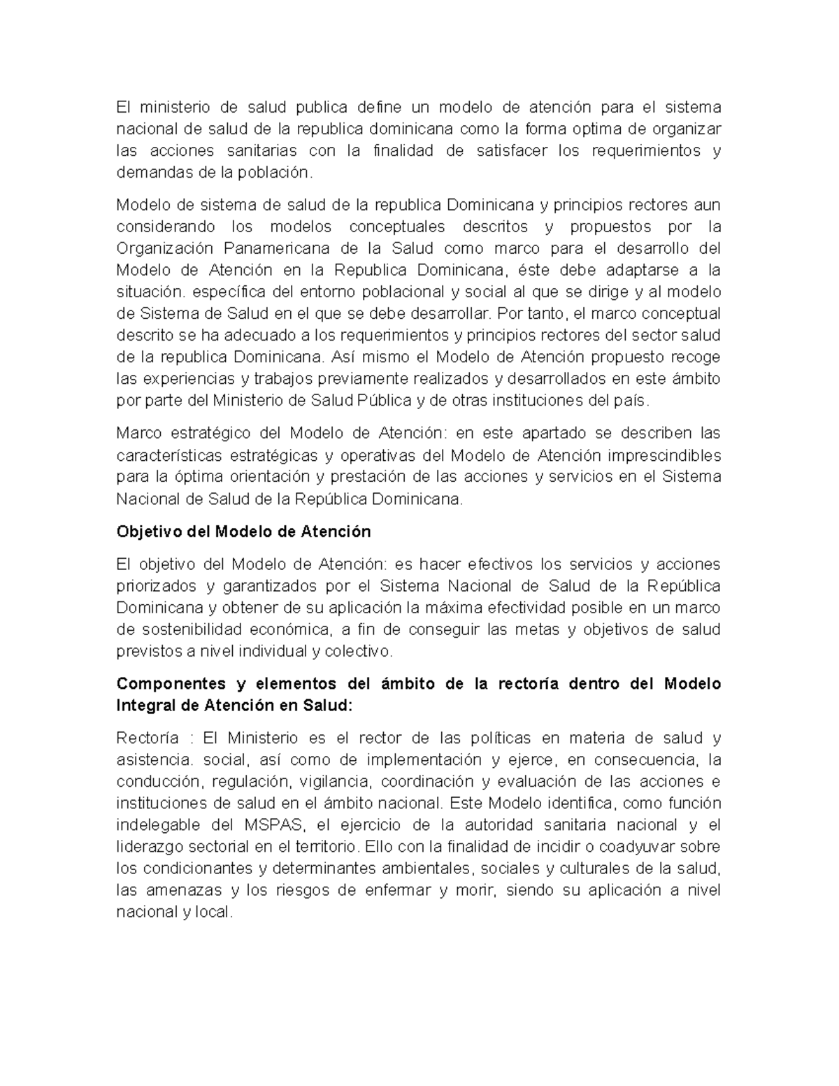 Lab. unidad 6 - Sjdbd - El ministerio de salud publica define un modelo ...