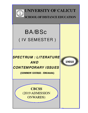 1.4 When Salihan Complete Notes - Ba /BBA/BCom calicut university - Studocu