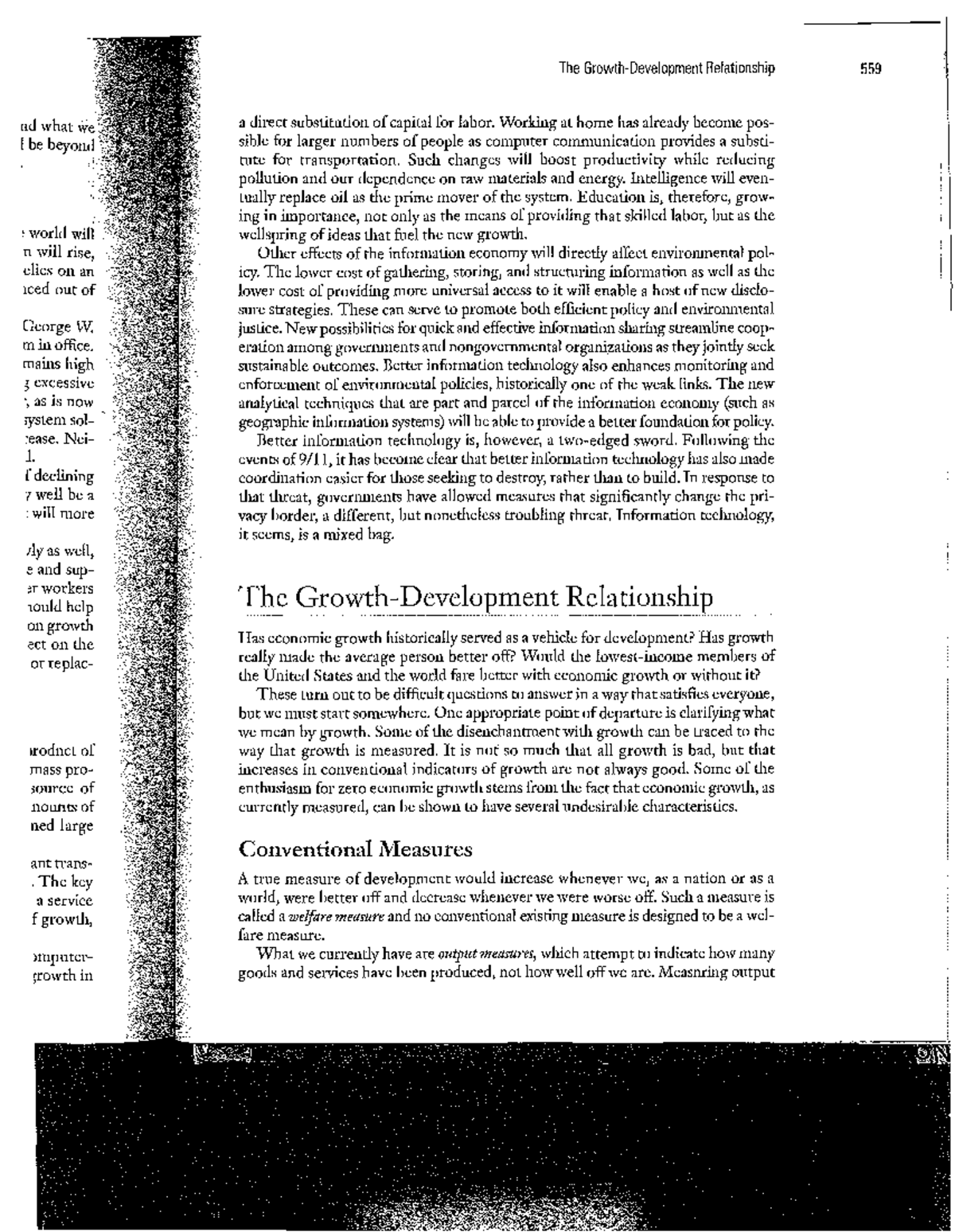 Tietenberg - Alternatives to GDP - : world will n will rise, elies on ...