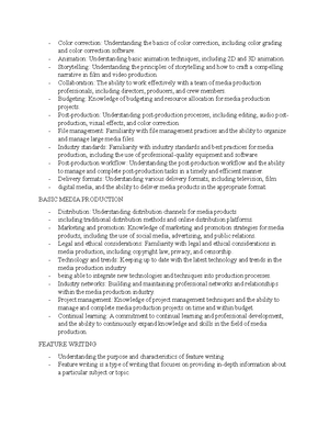 Journalistic notes 1 ECC - Journalistic Writing Objectivity ...