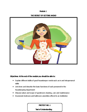 Module 1 Tle 7 - use of tools - Module 1 Use appropriate cleaning tools ...