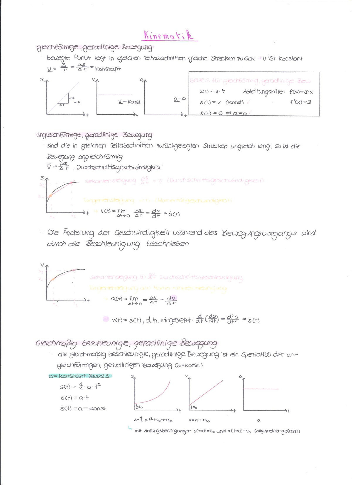 Skript pdf - Aufgaben - Physik - Studocu