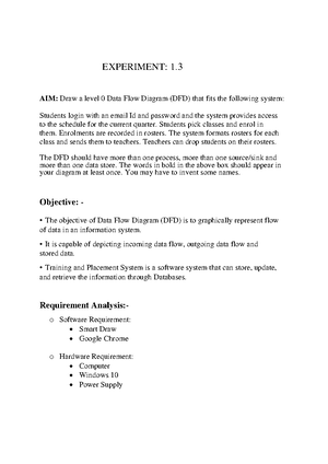 313 Chemistry OSS ABC Set - Software Engineering - Studocu