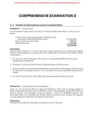 Homework Chapter 9 - Introduction to Accounting - HOMEWORK – CHAPTER 9 ...