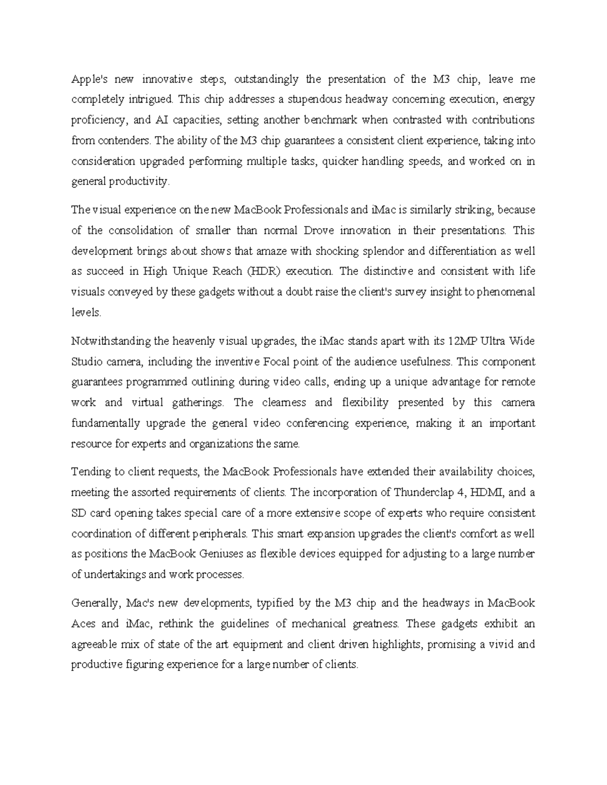 Apple - Management solutions - Apple's new innovative steps ...