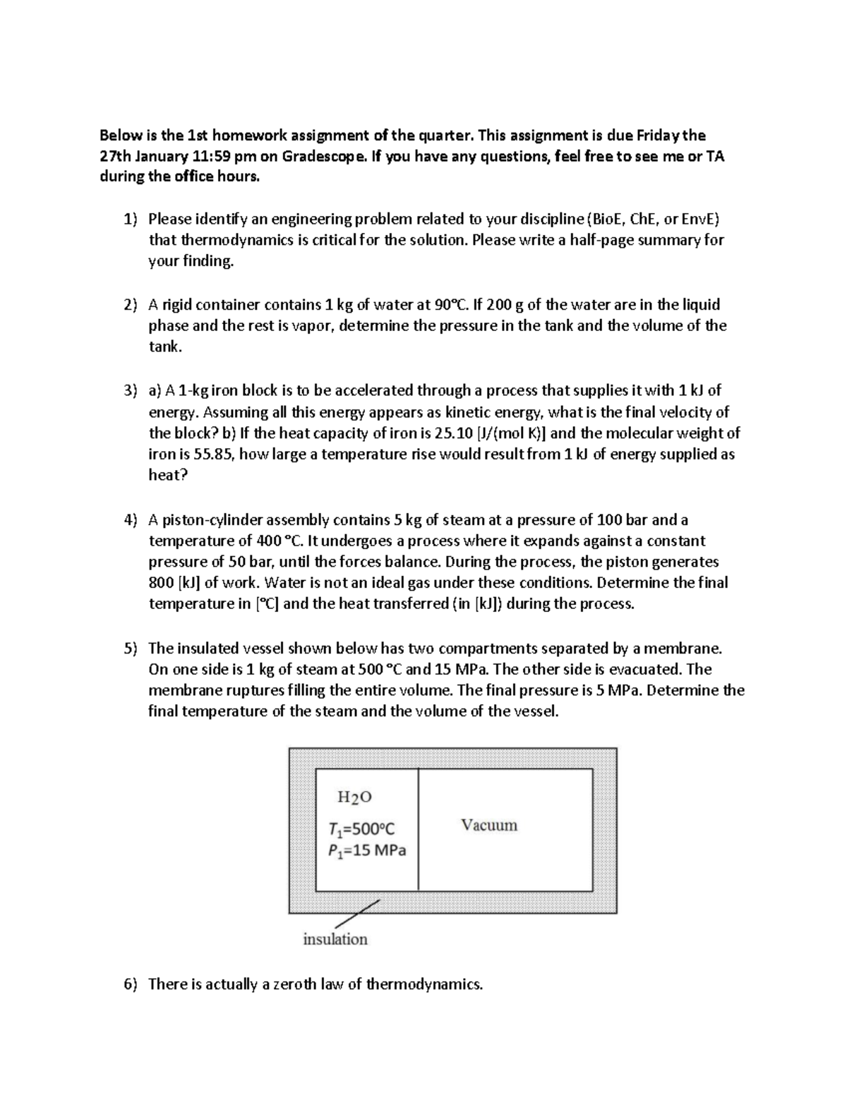 HW1 - Problem statement of homework 1 - Below is the 1st homework assignment of the quarter ...
