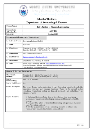 Accounting CIE AS Level Notes - ACCOUNTING AS LEVEL NOTES 9706 Contents ...