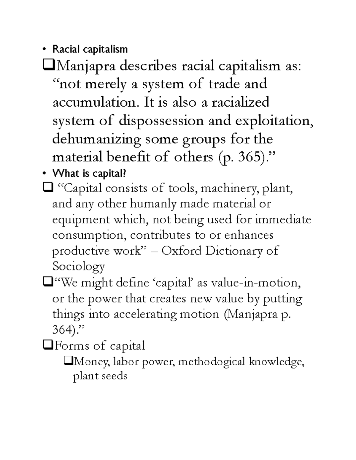 Racial capitalism - It is also a racialized system of dispossession and ...
