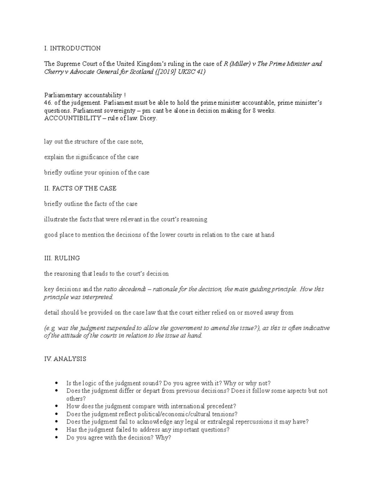 Cherry Miller Case Note - I. INTRODUCTION The Supreme Court of the ...