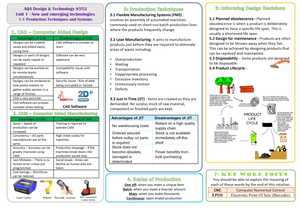 YEAR 10 GCSE DT NEA Exemplar - GCSE DESIGN AND TECHNOLOGY (8552) NEA ...