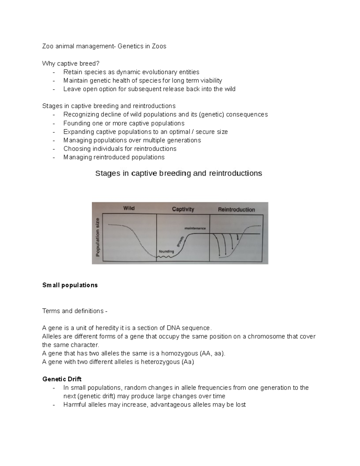 Zoo animal management- genetics in zoos - Alleles are different forms ...