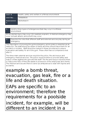 Program Cards level 3 - Program Card 1: Client Name: Safety checks: N/A ...