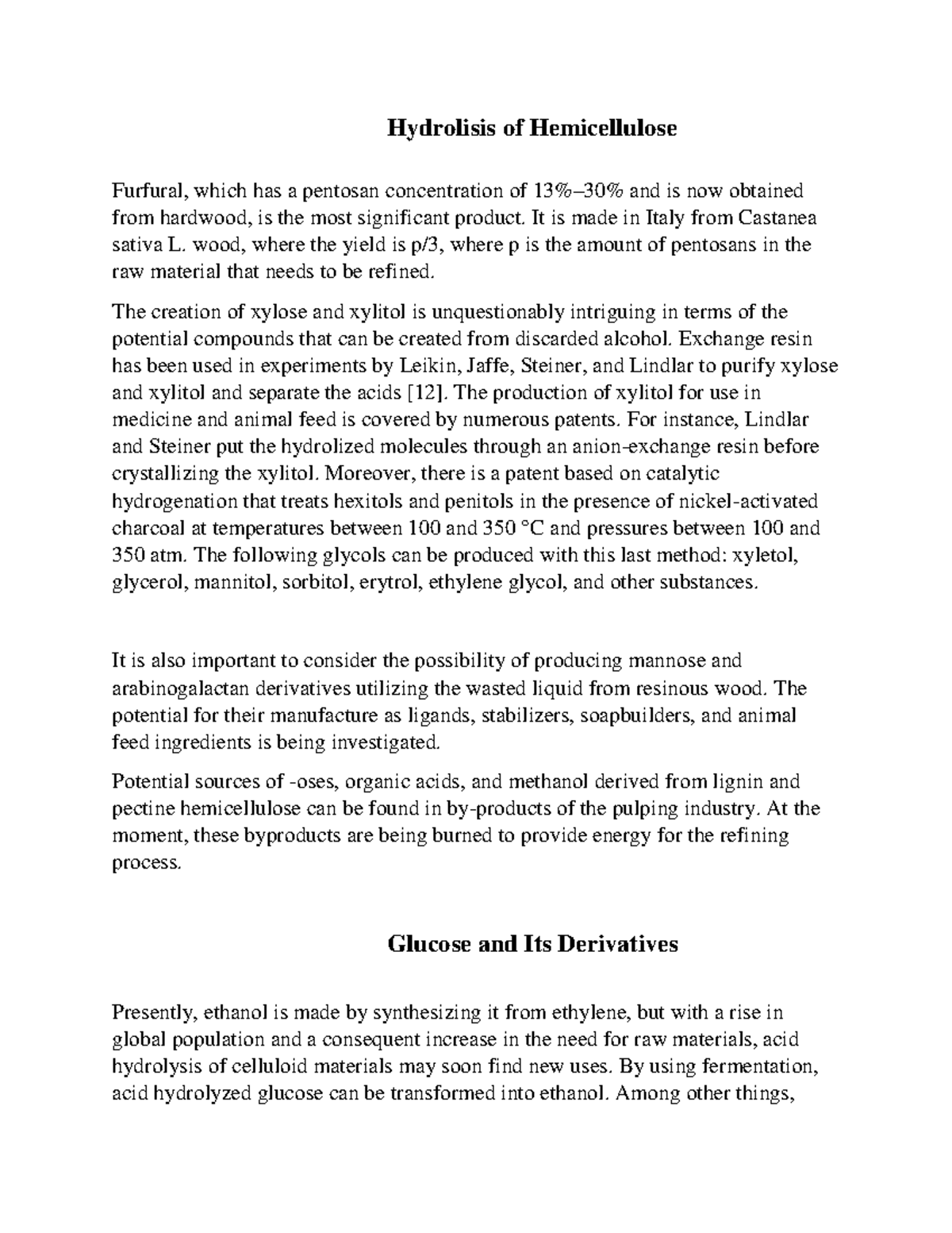 Agricultural Engineering chapter 3 Biomass Engineering [Chemical ...