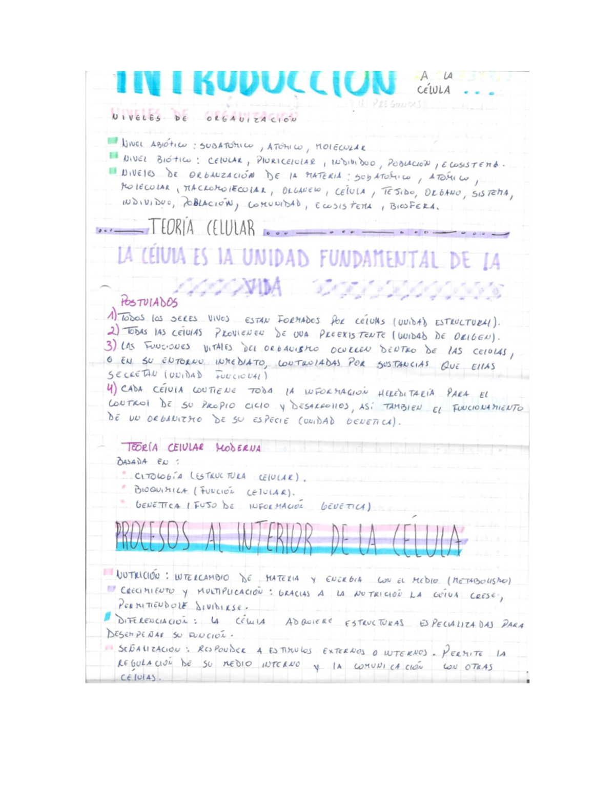 Biocel resumen examen - Biologia Celular - Studocu