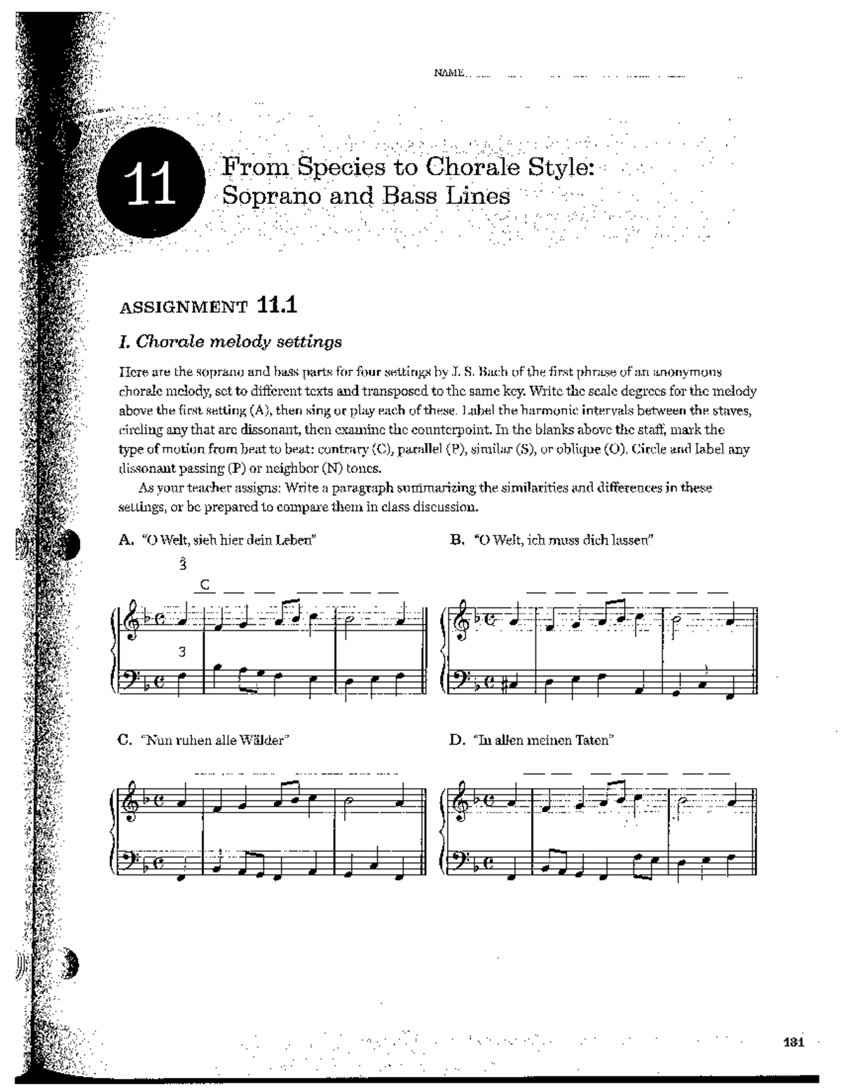 Ch. 11 - Chapter 11 of Workbook - MUSI 1317 - Studocu