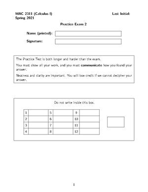 Chapter 2 - Limits AND Continuity - Calculus 1 - Studocu