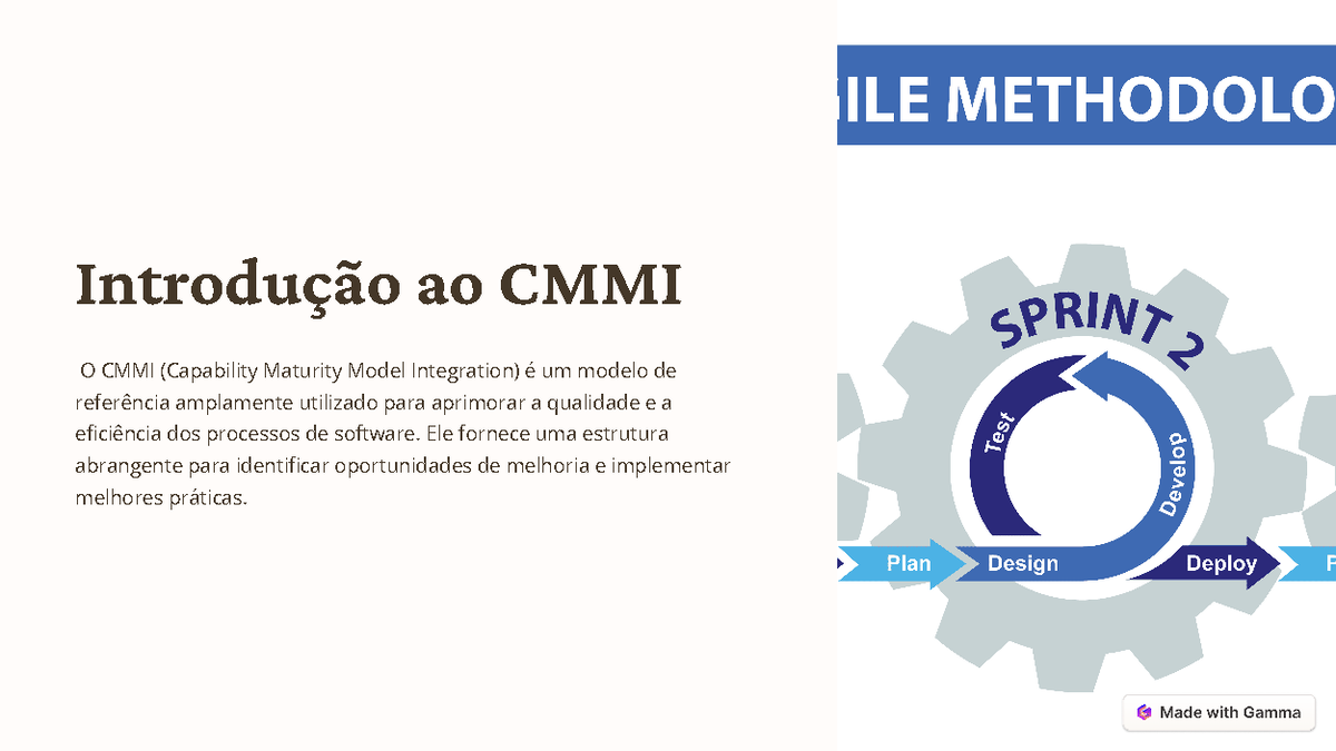 Introducao-ao-CMMI - cmmi introdução - Introdução ao CMMI O CMMI ...