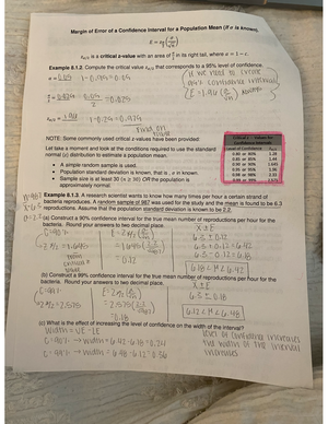 Chapter 4 Notes Pg 2 - Example 4.1. You decide to record the hair ...