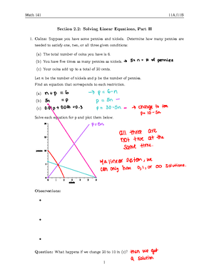 2.3 practice problems - Math 140 Fall 2021 2 In-Class Practice Problems ...