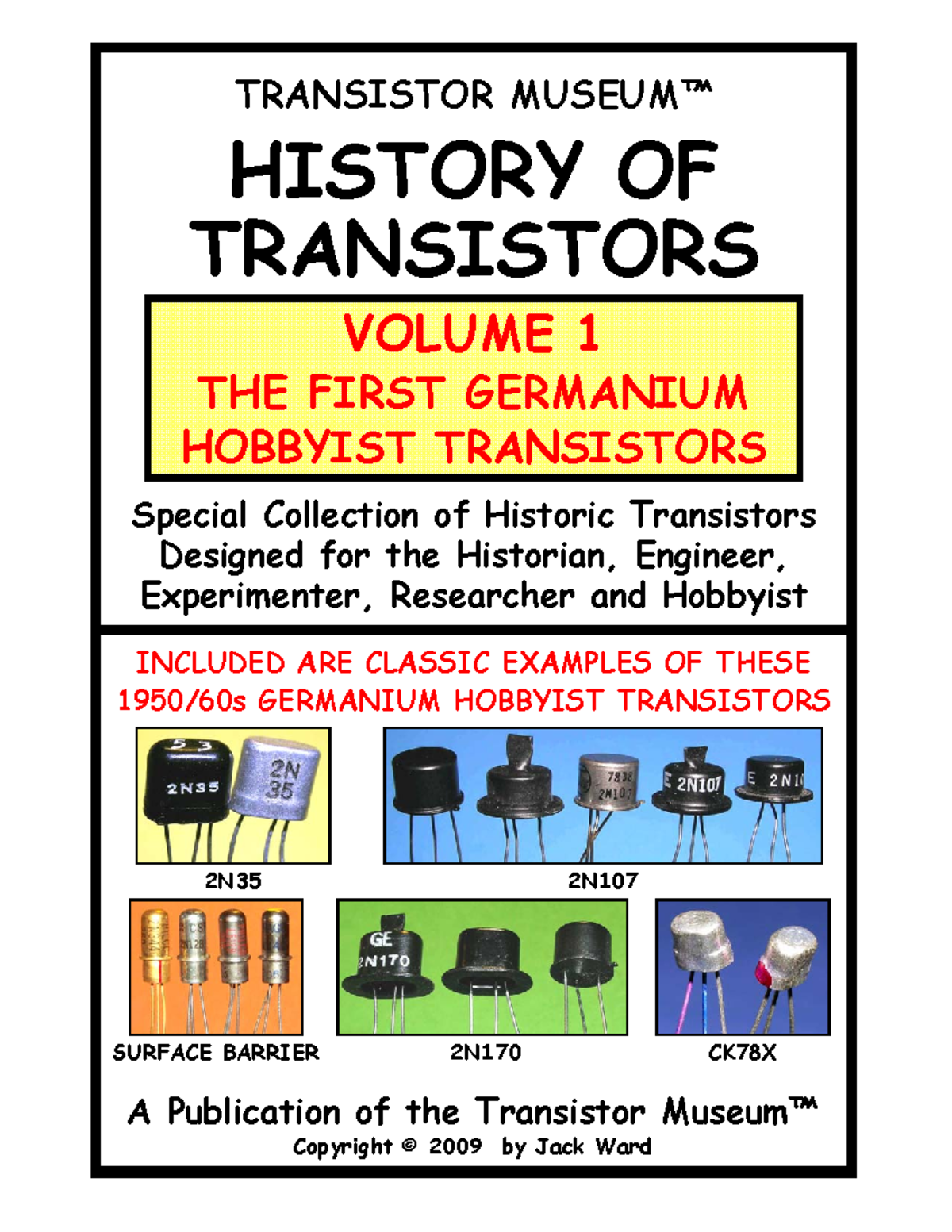 History Of Transistors Volume 1 - HISTORY OF TRANSISTORS Special ...