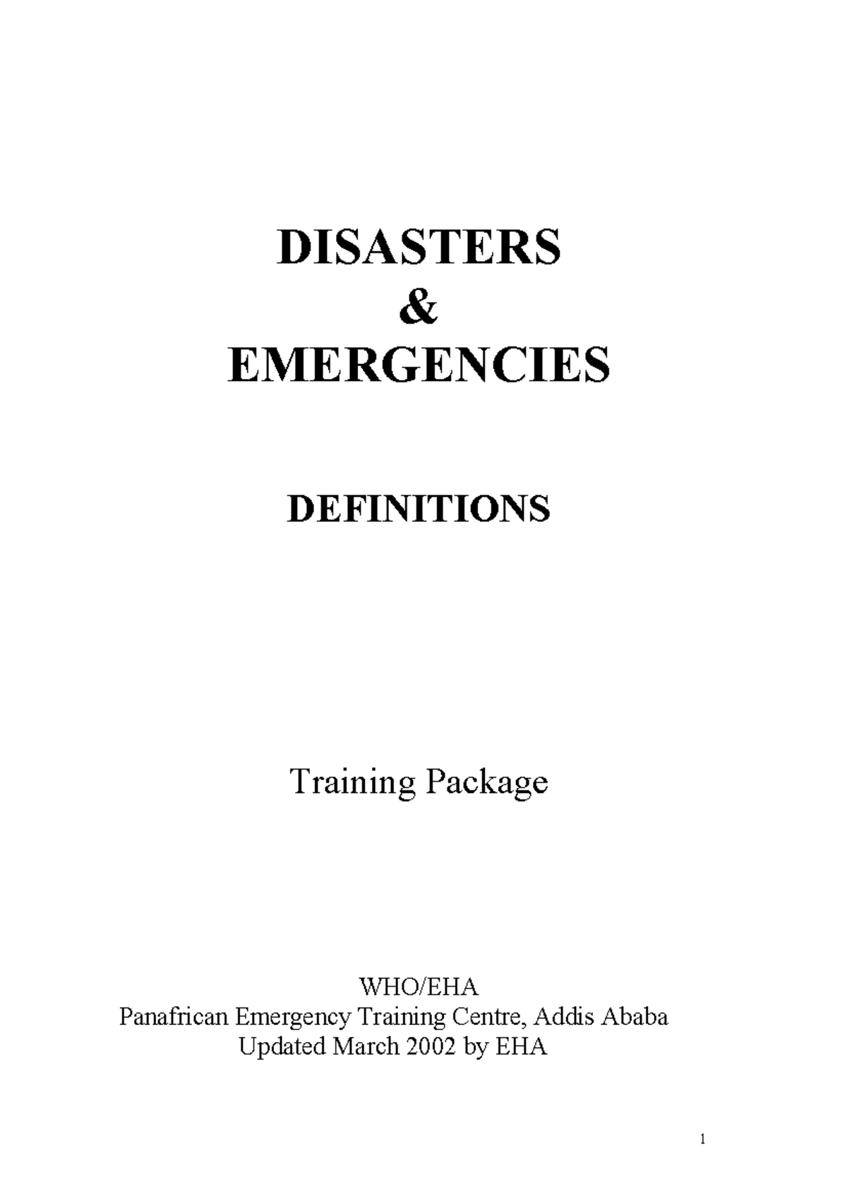 Introduction To Disaster Response And Management DISASTERS introduction-to-disaster-response-and-management-disasters