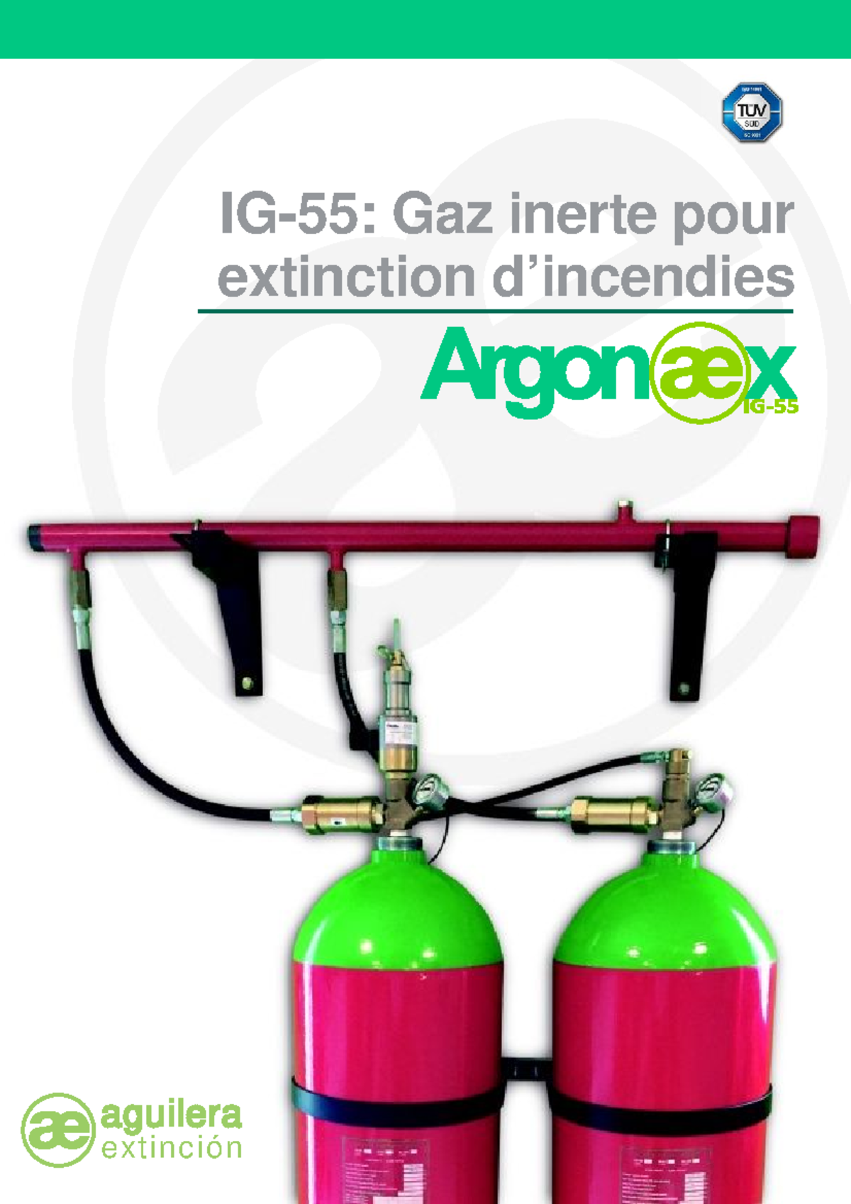 Gaz inerte - Cours uer l'incendie - IG-55: Gaz inerte pour extinction d ...