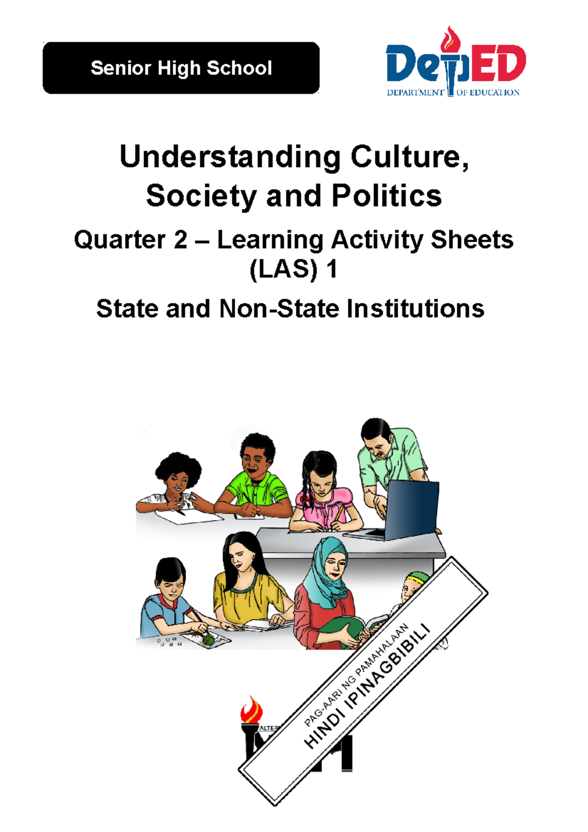 UCSP LAS QUARTER 2 WEEK 2 - Understanding Culture, Society and Politics ...