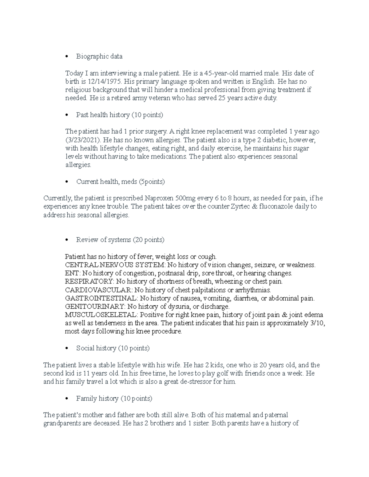 Biographic data - assignment for week 3 - Biographic data Today I am ...