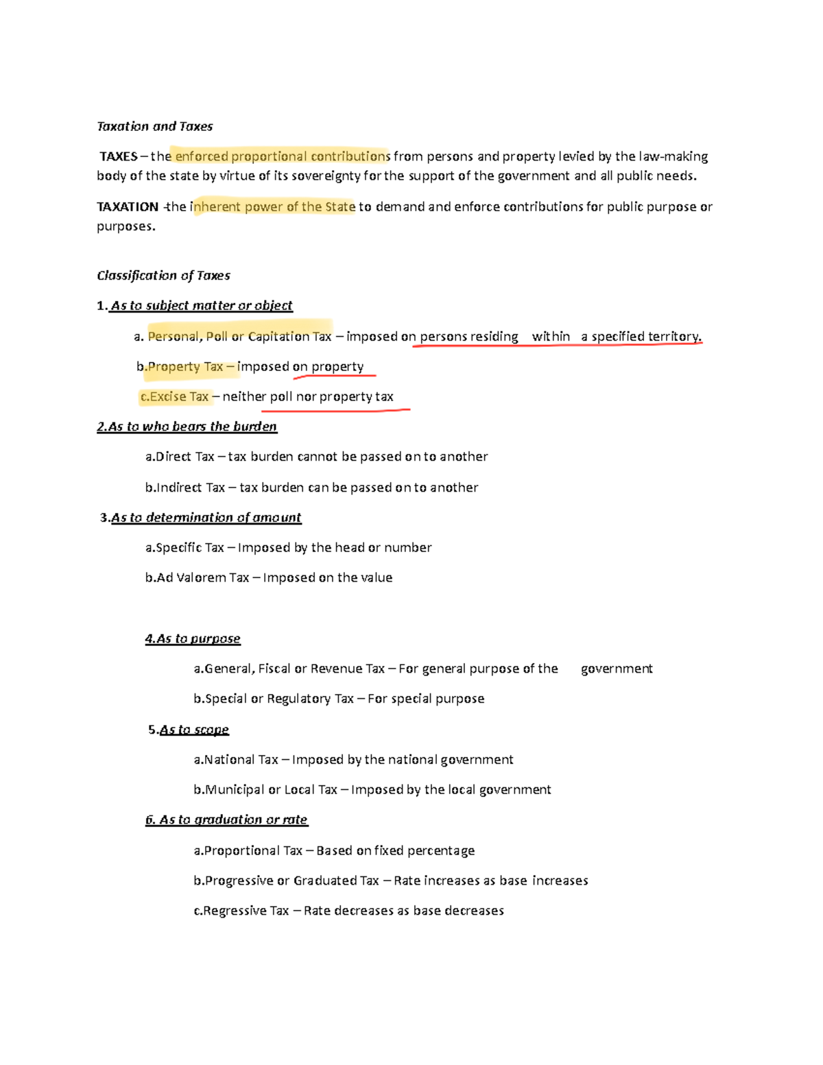 Taxation-and-Taxesns - Taxation and Taxes TAXES – the enforced ...