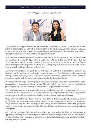 Research - HOA 4 - PRECOLONIAL HOA 4 - AFUNG HOUSE TRADITIONAL BONTOC ...