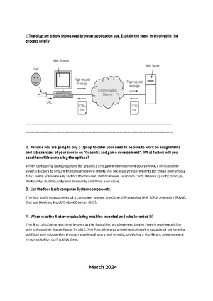 Activity 6 - ITSU 1001 Introduction to Computer Systems and Networking Activity 6 Please attempt ...