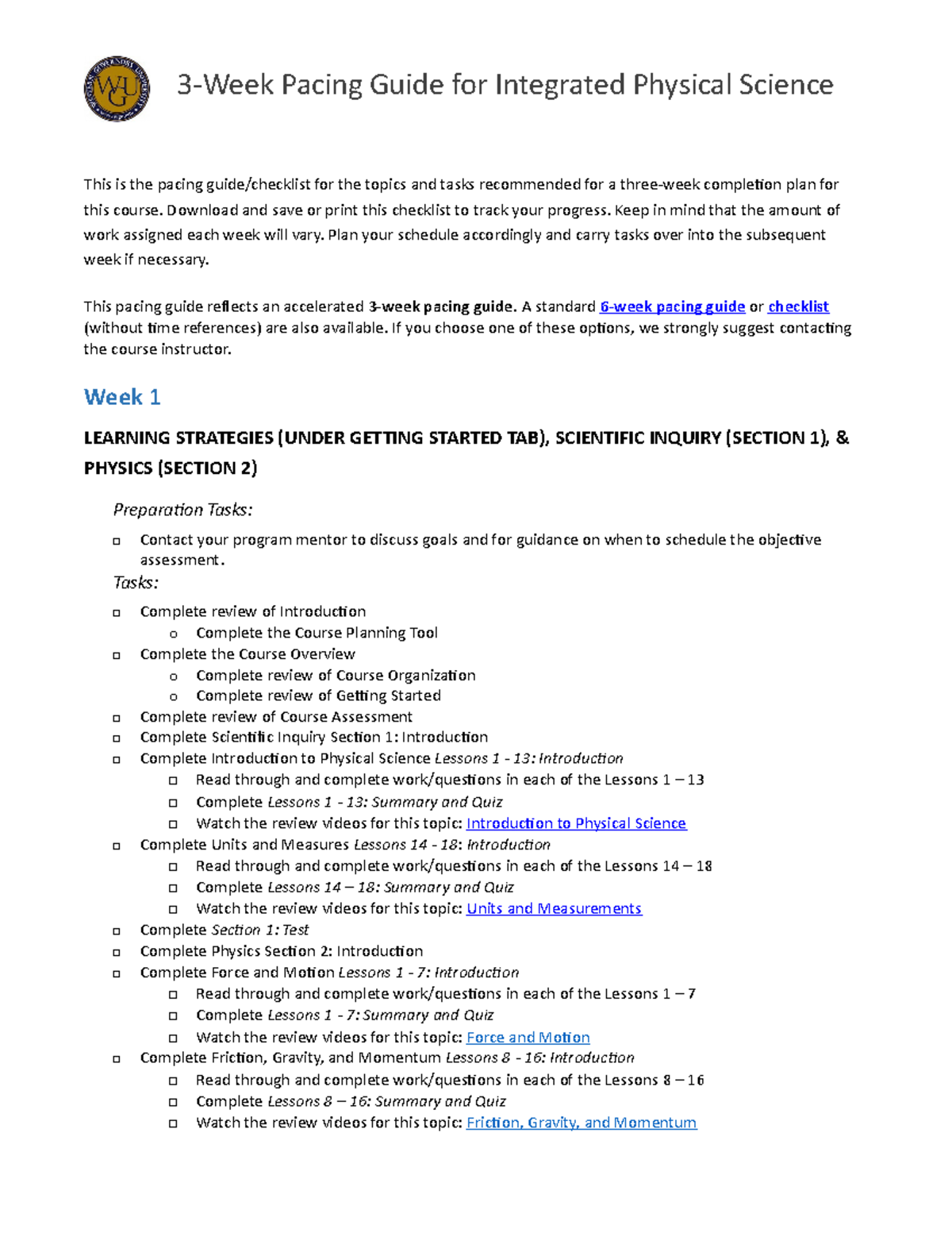 C165v2 3-week pacing guide nov 2021 - This is the pacing guide ...