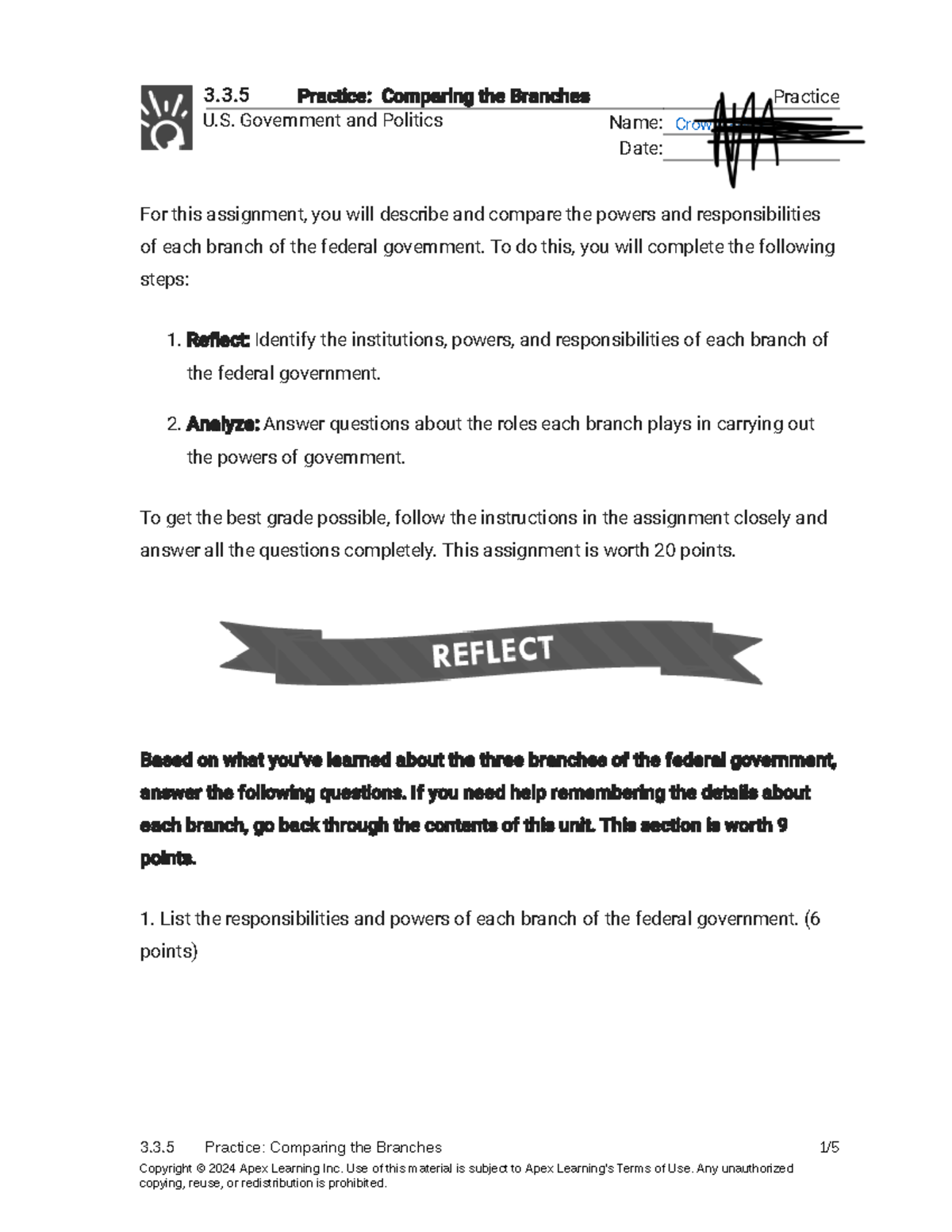 Kami Export - 3.3.5 Practice - Comparing the Branches (Practice ...