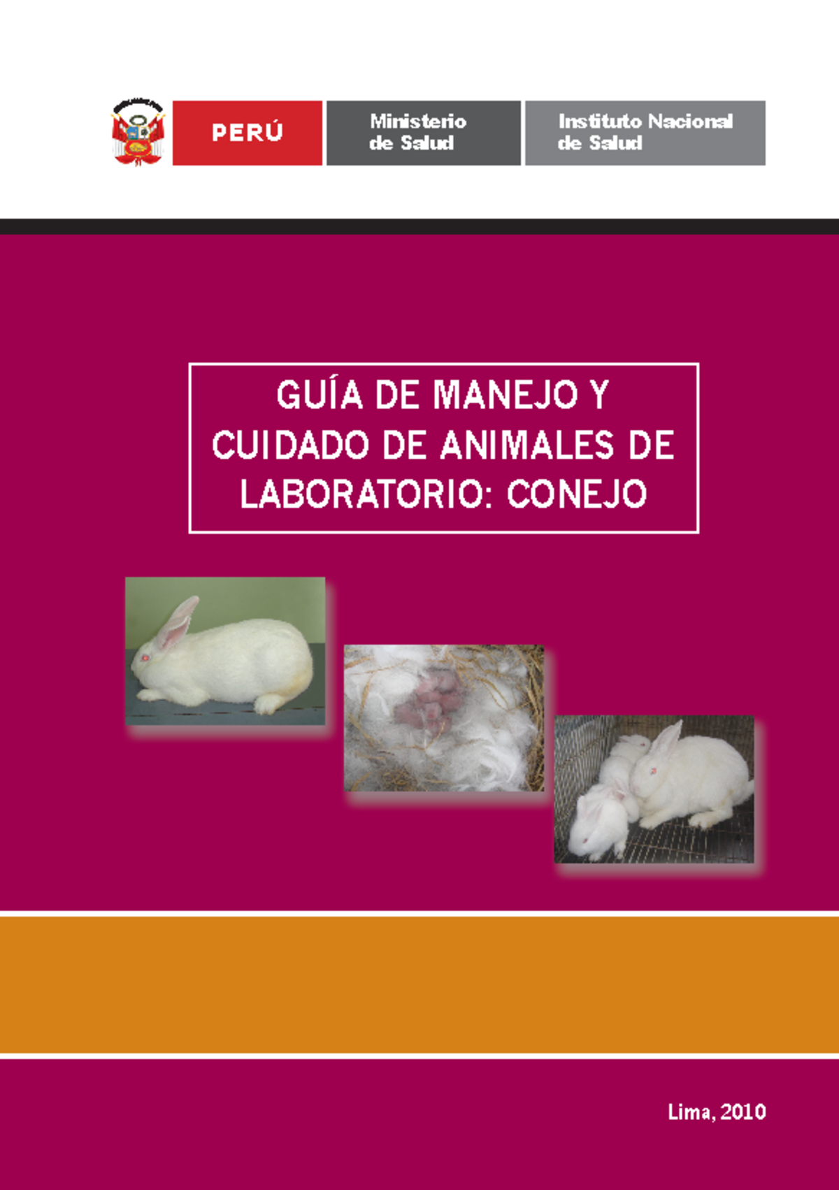 Cuidado de conejos - GUÍA DE MANEJO Y CUIDADO DE ANIMALES DE ...