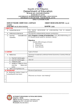 Trainees Progress Chart - PROGRESS CHART BPP NC II REMARKS L 1 L 2 L 3 ...