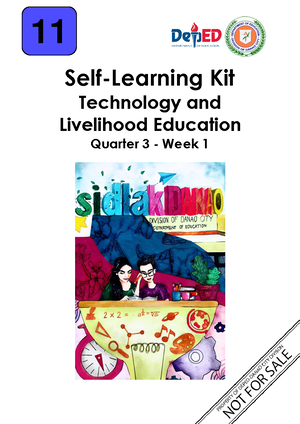 EIM 4 Q3-Week 4-5 Danao-SLK-Gr - Self-Learning Kit Technology and Livelihood Education Quarter 3 ...